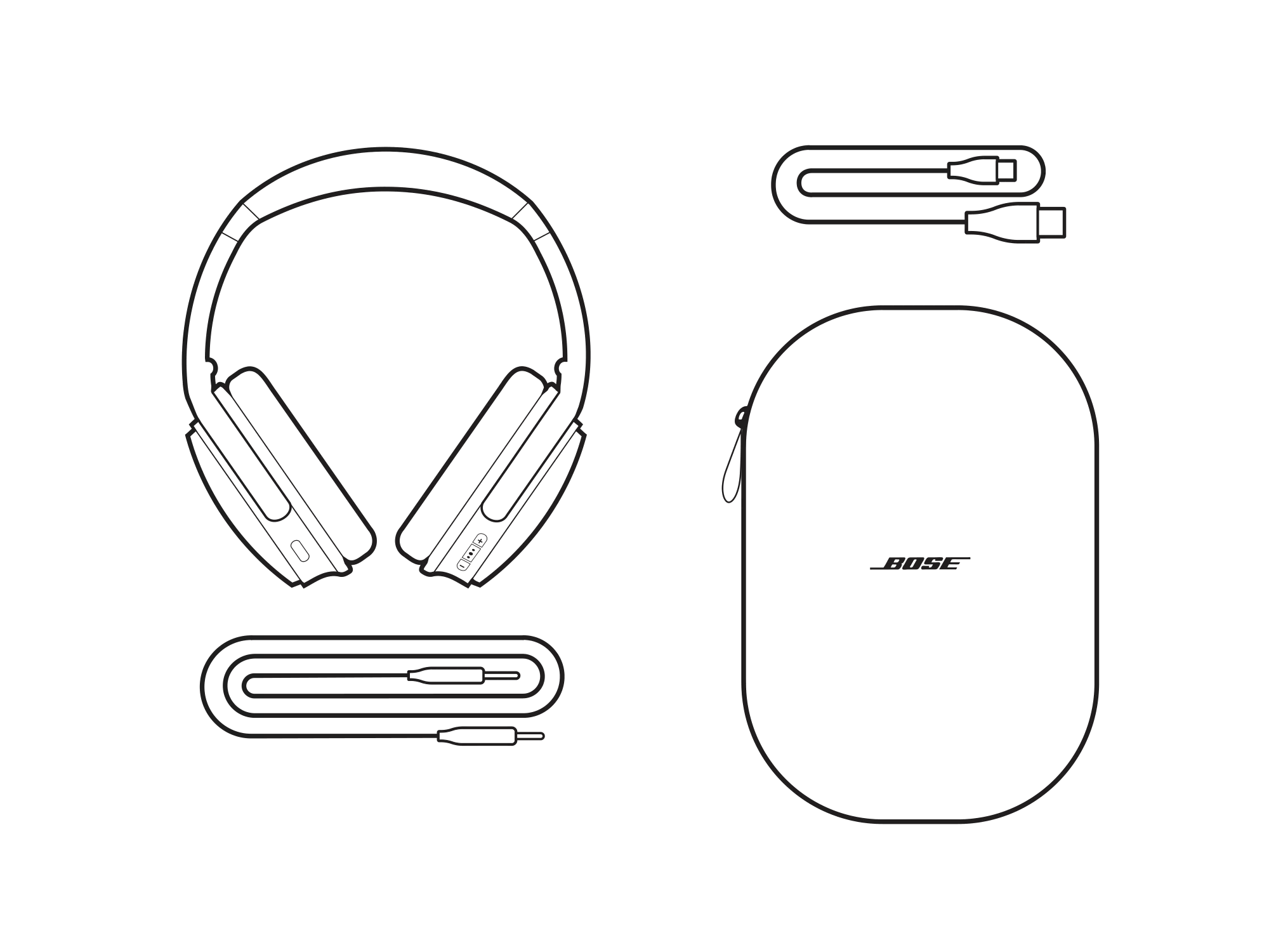 Bose QuietComfort Headphones - Refurbished Bose