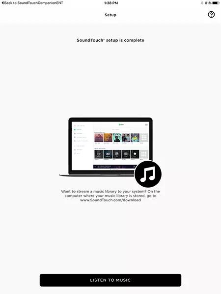 Creating a SoundTouch account | SoundTouch® 130 system Creating a SoundTouch account | SoundTouch® 130 system