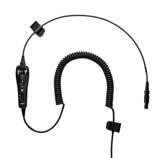 A20 cable with Bluetooth®, 6 pin LEMO plug, coiled cable | Bose