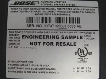 Serial number location | Lifestyle® RoomMate® Powered Speaker System ...